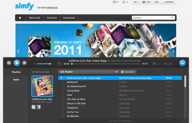 Meine Meinung zu Simfy // LGK